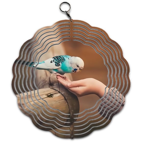 Design | Feeding Bird Design Wind Spinner With Swivel Hook | Poshmark